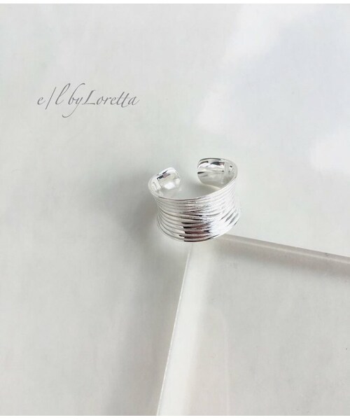 A.D.G（エーディージー）の「Silver925 thick line Ring（リング）」 - WEAR