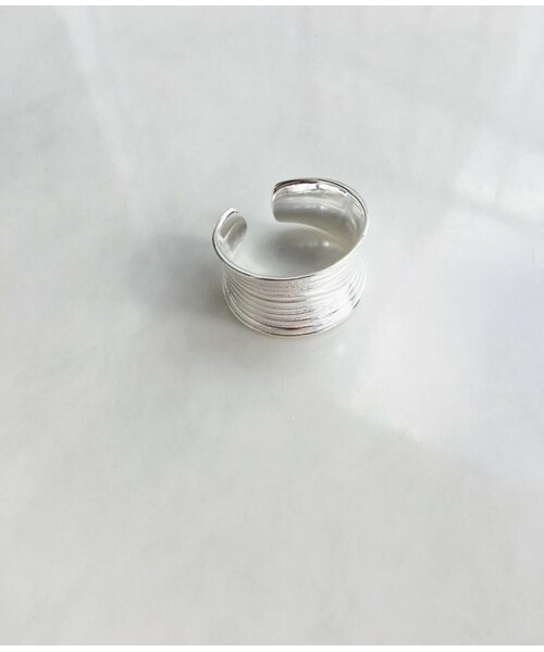 A.D.G（エーディージー）の「Silver925 thick line Ring（リング）」 - WEAR