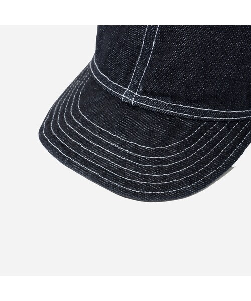 UNIFORM BRIDGE（ユニフォームブリッジ）の「DENIM TWILL CAP - DEEP INDIGO - the great ...