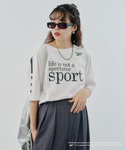 CIAOPANIC TYPY（チャオパニックティピー）の「【Reebok別注】ユニフォームデザインTee（Tシャツ/カットソー）」 - WEAR