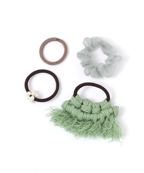 studio CLIP（スタディオクリップ）の「4SETフリンジミニポニー（）」 - WEAR