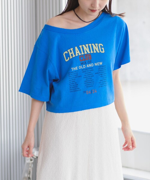 Kastane（カスタネ）の「【マルチウェイ/S.Lサイズ/4色展開】オフショルピグメントTEE（Tシャツ/カットソー）」 - WEAR