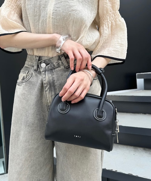 mystic（ミスティック）の「loti ステッチボストンBAG（ハンドバッグ）」 - WEAR