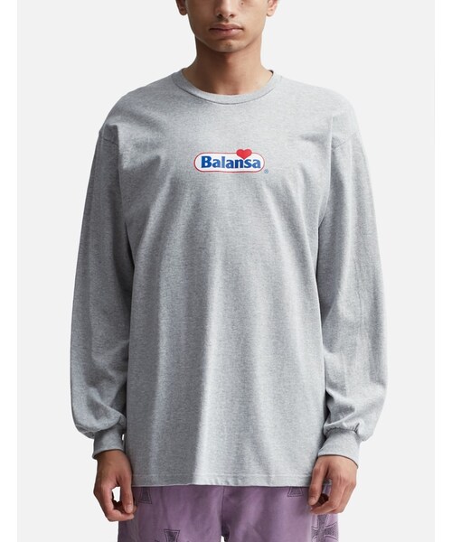 balansa（バランサ）の「Balansa Heart Logo Long Sleeve T-Shirt（）」 - WEAR
