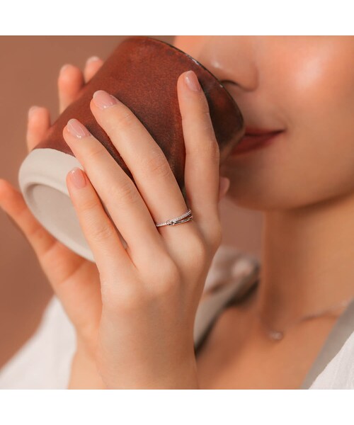 By Invite Only（バイインバイトオンリー）の「Silver Jolie Ring（）」 - WEAR
