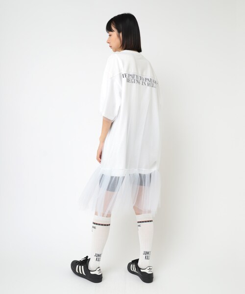 RNA（アールエヌエー）の「M2301 チュールワンピレイヤードBIG T（）」 - WEAR