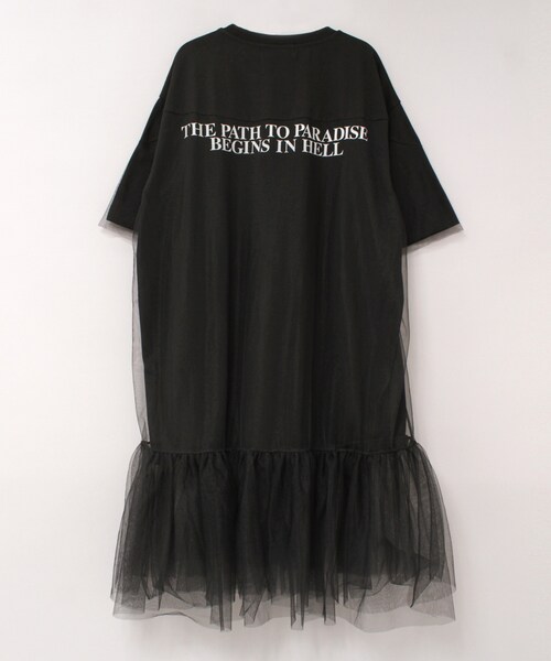 RNA（アールエヌエー）の「M2301 チュールワンピレイヤードBIG T（）」 - WEAR
