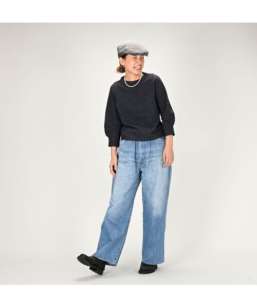 45R（フォーティファイブアール）の「ジャージフラノのパフスウェット（）」 - WEAR