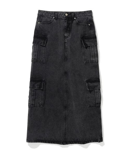 ALAND（エーランド）の「NOT4NERD／カーゴデニム ロングスカート（）」 - WEAR