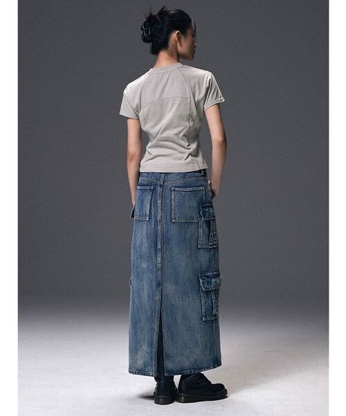 ALAND（エーランド）の「NOT4NERD／カーゴデニム ロングスカート（）」 - WEAR