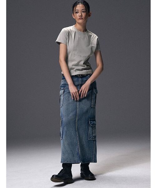 ALAND（エーランド）の「NOT4NERD／カーゴデニム ロングスカート（）」 - WEAR
