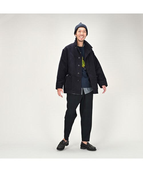 45R（フォーティファイブアール）の「コットンフランネルのPブルゾン MEN（）」 - WEAR