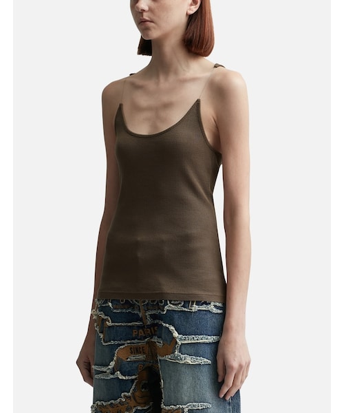 Y/Project（ワイプロジェクト）の「INVISIBLE STRAP TANK TOP（）」 - WEAR