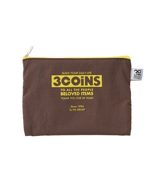 3coins（3coins）の「30周年フラットポーチ（ポーチ）」 - WEAR