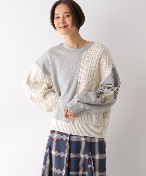 LEPSIM（レプシィム）の「5ゲージリメイクロゴプルオーバー（）」 - WEAR