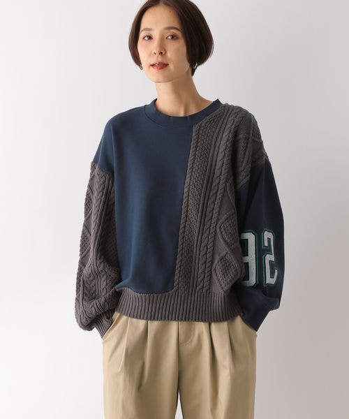 LEPSIM（レプシィム）の「5ゲージリメイクロゴプルオーバー（）」 - WEAR
