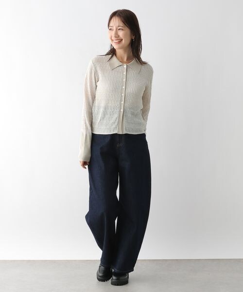 LEPSIM（レプシィム）の「12ゲージ透かしポロプルオーバー（）」 - WEAR