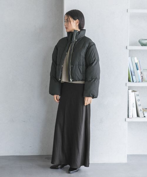 apart by lowrys（アパートバイローリーズ）の「ReWarmショートブルゾン・ベスト/WEB先行予約（）」 - WEAR
