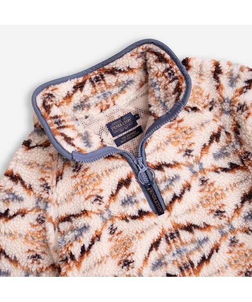PENDLETON（ペンドルトン）の「PULLOVER QUARTER ZIP FLEECE JACKET - TRAPPER PEAK ...