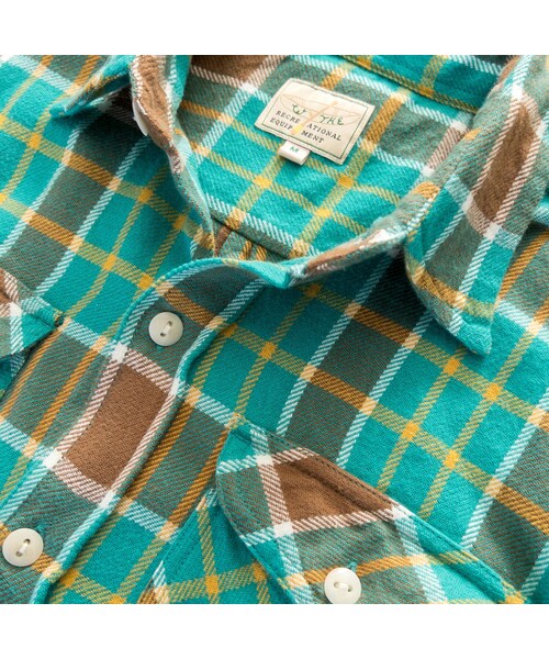 WYTHE（ワイス）の「WASHED FLANNEL WORKSHIRT - RIVERBEND - THE GREAT DIVIDE ...