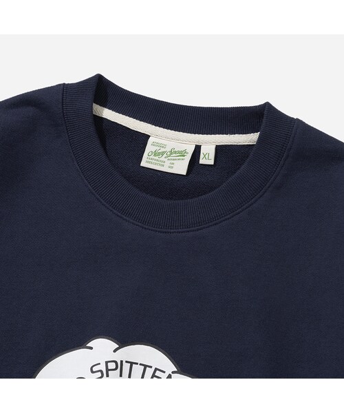 UNIFORM BRIDGE（ユニフォームブリッジ）の「Spitten Kitten Sweatshirt - Navy - THE ...