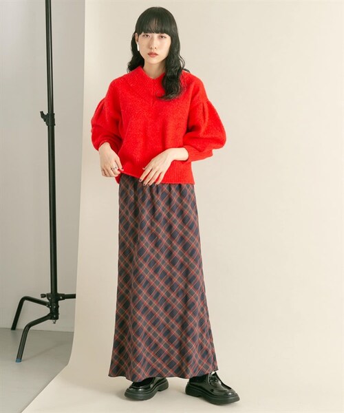 KBF（ケイビーエフ）の「V領立體感針織衫（）」 - WEAR