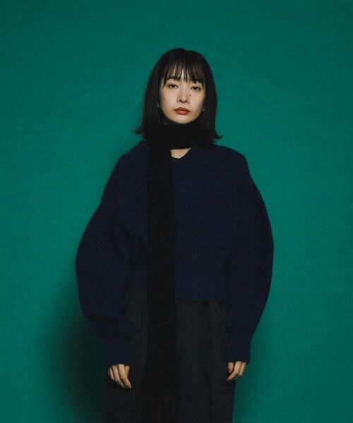 KBF（ケイビーエフ）の「V領立體感針織衫（）」 - WEAR