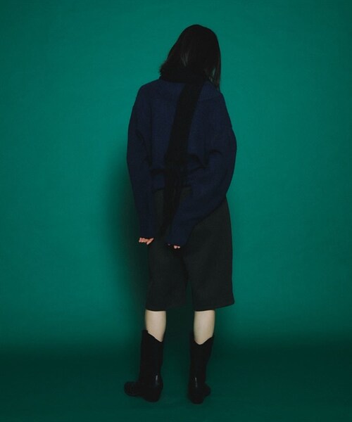 KBF（ケイビーエフ）の「V領立體感針織衫（）」 - WEAR