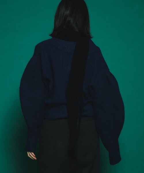 KBF（ケイビーエフ）の「V領立體感針織衫（）」 - WEAR