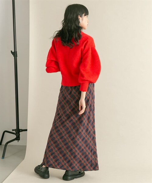 KBF（ケイビーエフ）の「V領立體感針織衫（）」 - WEAR