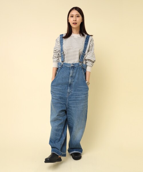 RNA-N（アールエヌエーエヌ）の「早トク10倍【2月上旬納期】O0734 オーバークロッチサスペンダーパンツ（）」 - WEAR