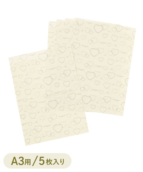 3coins（3coins）の「デザインギフトバッグ5枚入り：A3用（）」 - WEAR