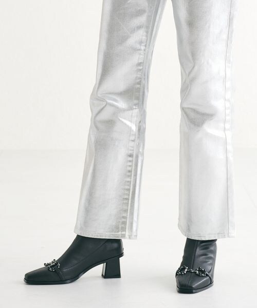 NICAL（ニカル）の「パールビットモチーフストレッチブーツ / 534404（）」 - WEAR