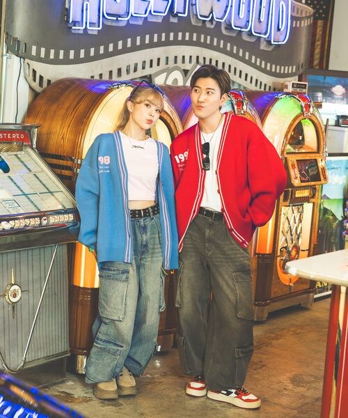 PAGEBOY（ページボーイ）の「バックハートロゴデニム（）」 - WEAR