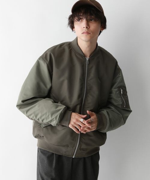 RAGEBLUE（レイジブルー）の「ミリタリーMA-1ショートブルゾン（）」 - WEAR