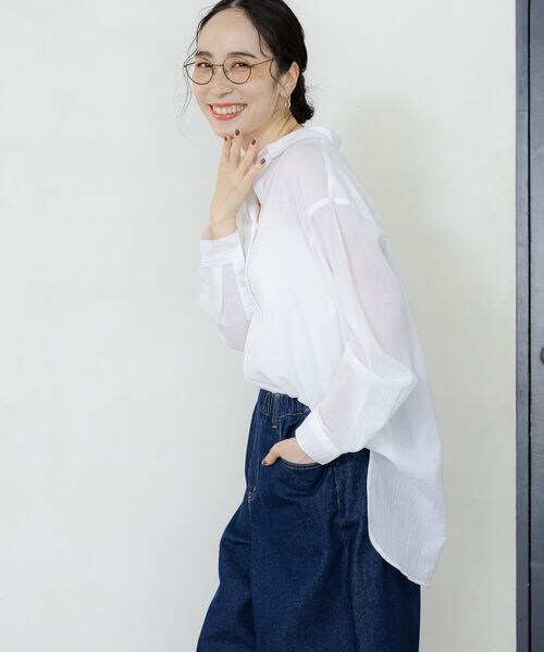 studio CLIP（スタディオクリップ）の「シアーコットンシャツ（）」 - WEAR