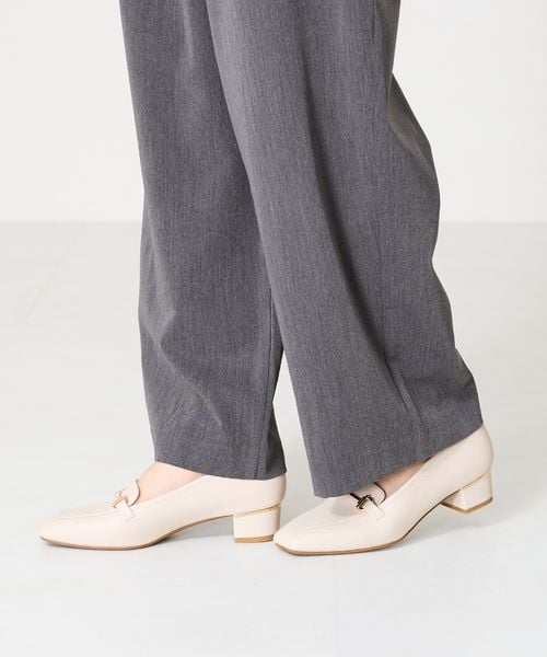 ORiental TRaffic（オリエンタルトラフィック）の「メタリックラインビットヒールローファー/42301（）」 - WEAR