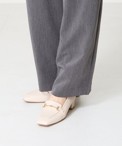 ORiental TRaffic（オリエンタルトラフィック）の「メタリックラインビットヒールローファー/42301（）」 - WEAR