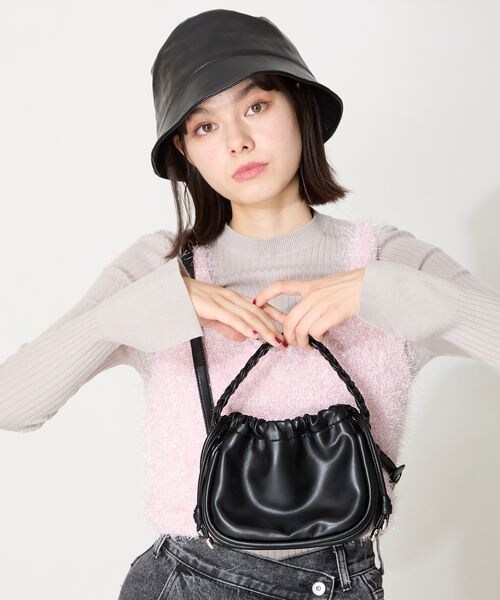 ORiental TRaffic（オリエンタルトラフィック）の「編み込みハンドバッグ/BA-244（）」 - WEAR