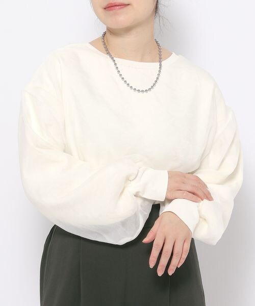 GLOBAL WORK（グローバルワーク）の「低身長Chiakiさんプロデュース/レイヤードスウエット/EiiS/133757（）」 - WEAR