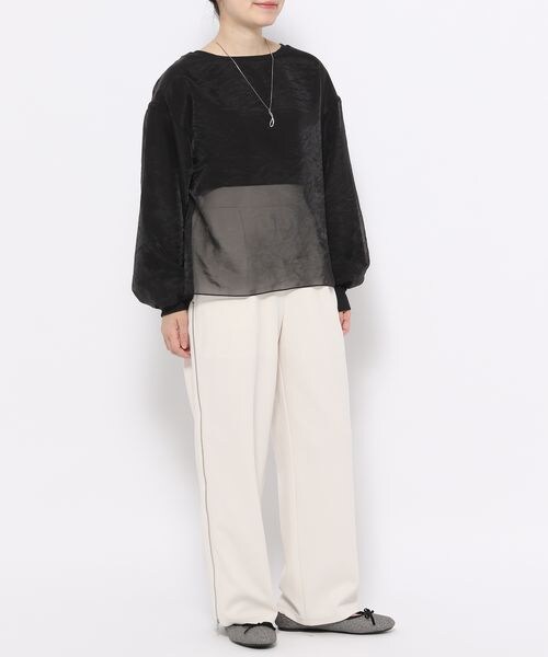GLOBAL WORK（グローバルワーク）の「低身長Chiakiさんプロデュース/レイヤードスウエット/EiiS/133757（）」 - WEAR