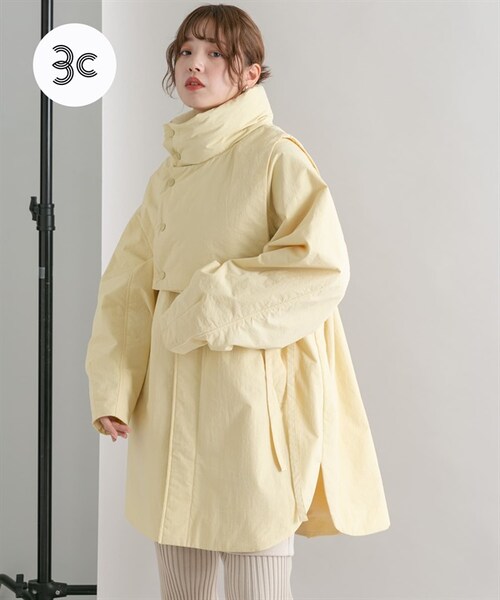 KBF（ケイビーエフ）の「3WAY填充中長版夾克（）」 - WEAR