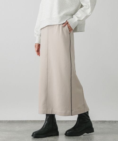 GLOBAL WORK（グローバルワーク）の「あったかウツクシルエットIラインスカート/210093（）」 - WEAR