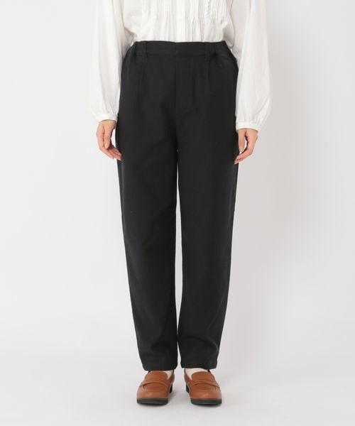 studio CLIP（スタディオクリップ）の「イージーあったかテーパードパンツ[プチサイズあり]（）」 - WEAR