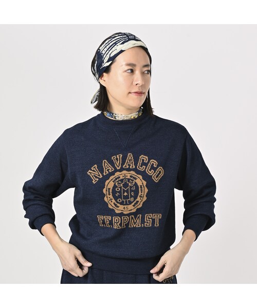 45R（フォーティファイブアール）の「スムースの908カレッジニットソー（インディゴ）（）」 - WEAR
