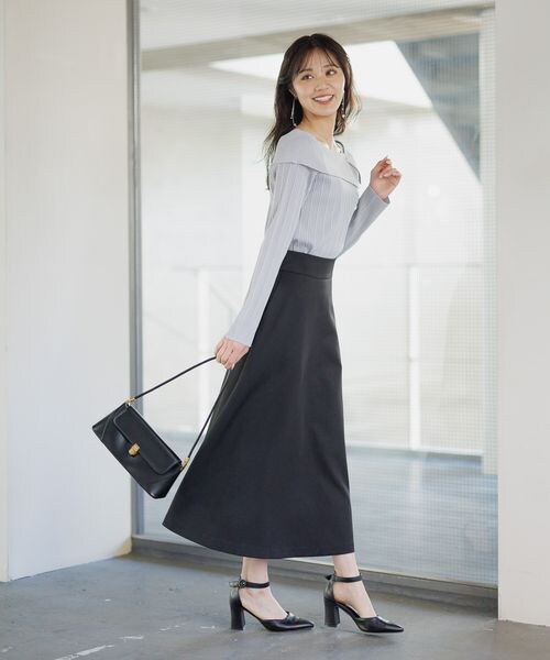 Andemiu（アンデミュウ）の「ツイードフウフレアスカート（）」 - WEAR