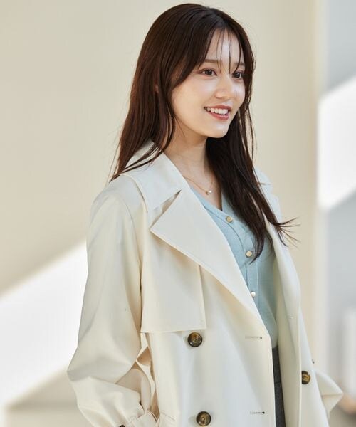 Andemiu（アンデミュウ）の「パフスリーブトレンチコート（）」 - WEAR