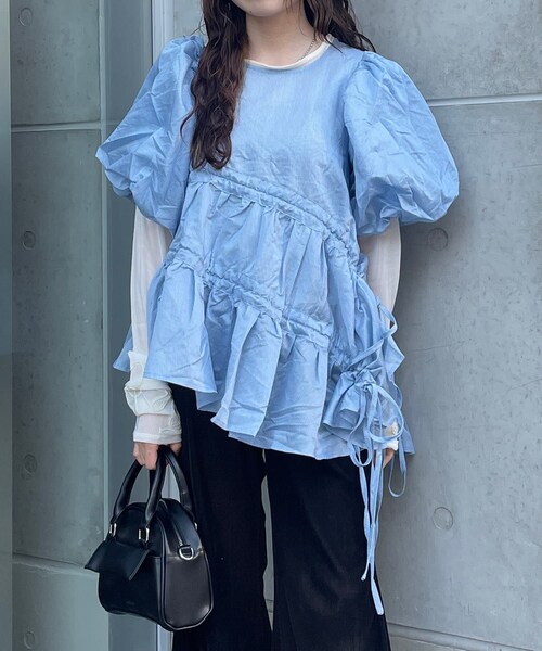 Kastane（カスタネ）の「【GHOSPELL】Alice Ruched Top（）」 - WEAR