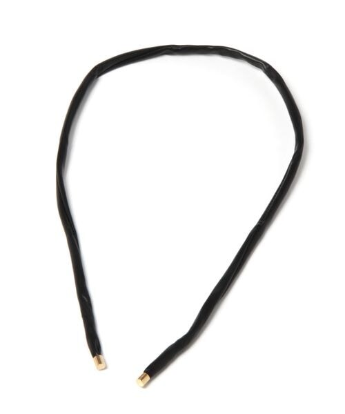 LAKOLE（ラコレ）の「フェイクレザーカラーワイヤーポニー（）」 - WEAR