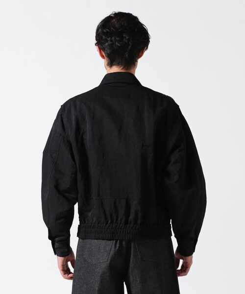 GARDEN（ガーデン）の「YOKE/ヨーク/HARD WASH NYLON TWILL NYLON BOMBER JACKET ...